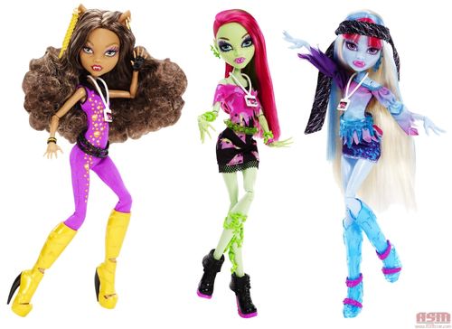 Fans de Monster High: Nueva colección Music Festival